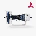 Jet Engine Model Components Kit-006 | Vertex 3D